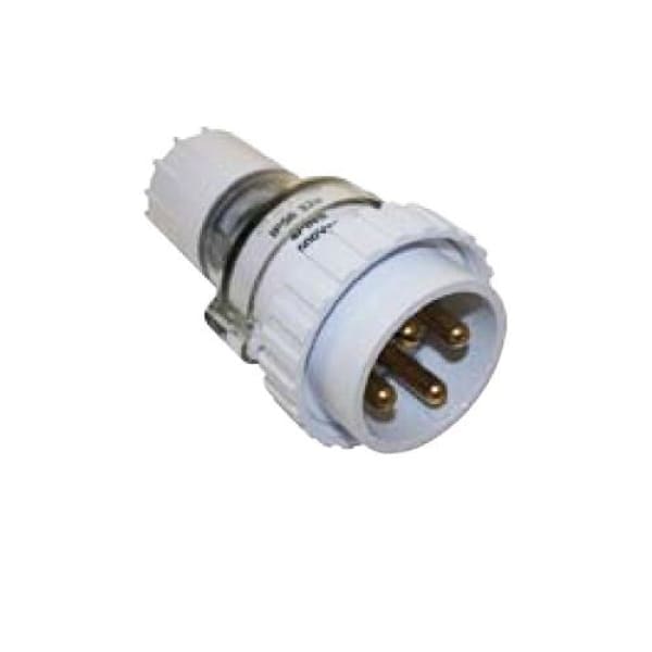32AMP 415V 3PHASE MALE 4 PIN MAINS PLUG | QWS - Welding Supply Solutions
