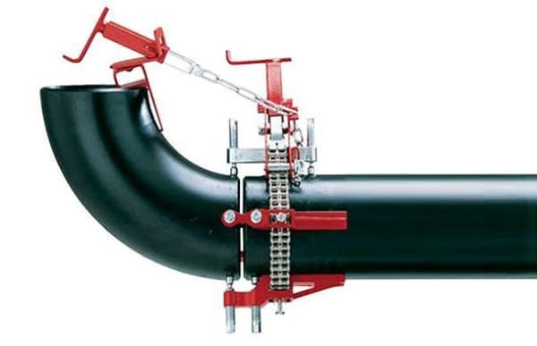 DOUBLE JACKSCREW & SINGLE CHAIN PIPE CLAMP 10-36 | QWS - Welding Supply ...