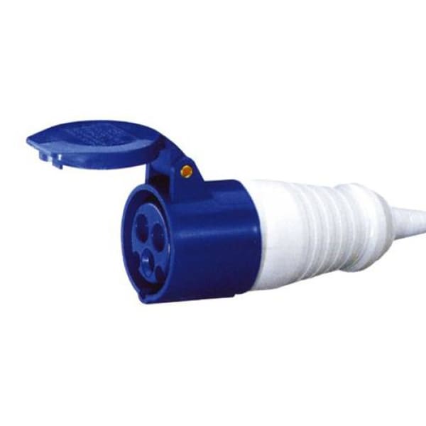 INLINE MAINS SOCKET 32A 240V, EURO STYLE | QWS - Welding Supply Solutions