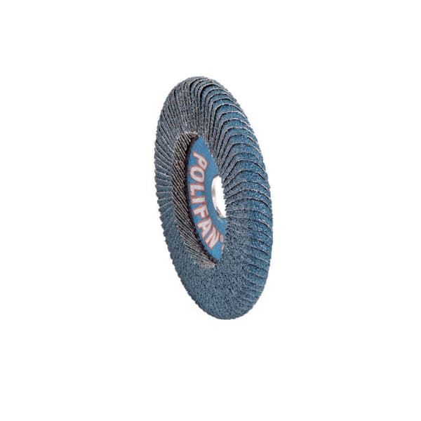 PFERD PFR 125MM Z40 SGP CURVE POLIFAN LGE 14MM FLAP DISC | QWS - Welding Supply Solutions