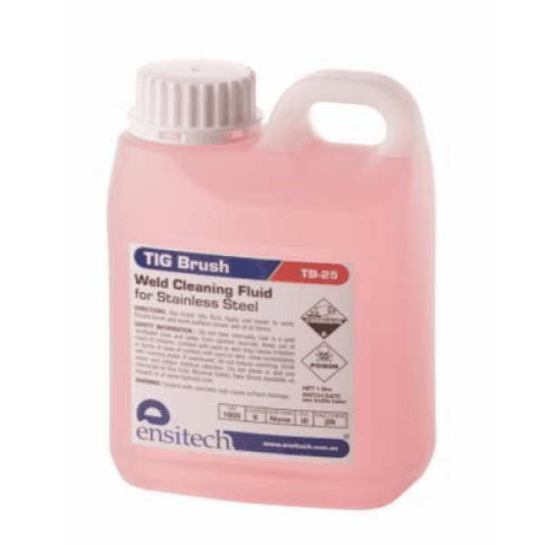 TIG BRUSH CLEANING SOLUTION 1 L TB-25 | QWS - Welding Supply Solutions
